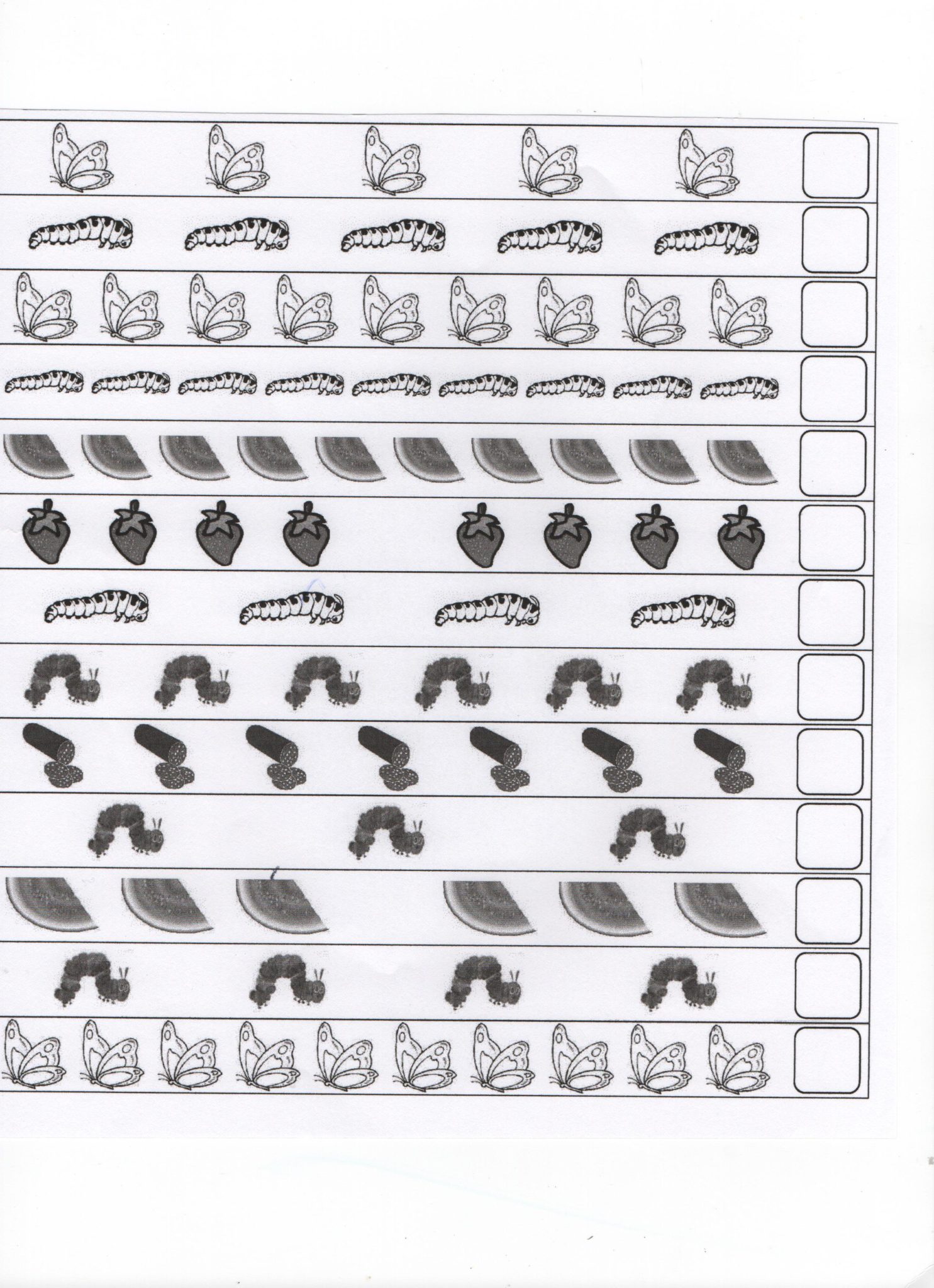La chenille qui fait des trous(2) - Ecole Notre Dame Auxiliatrice LANESTER